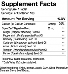 dōTERRA Digest Tab rágótabletta